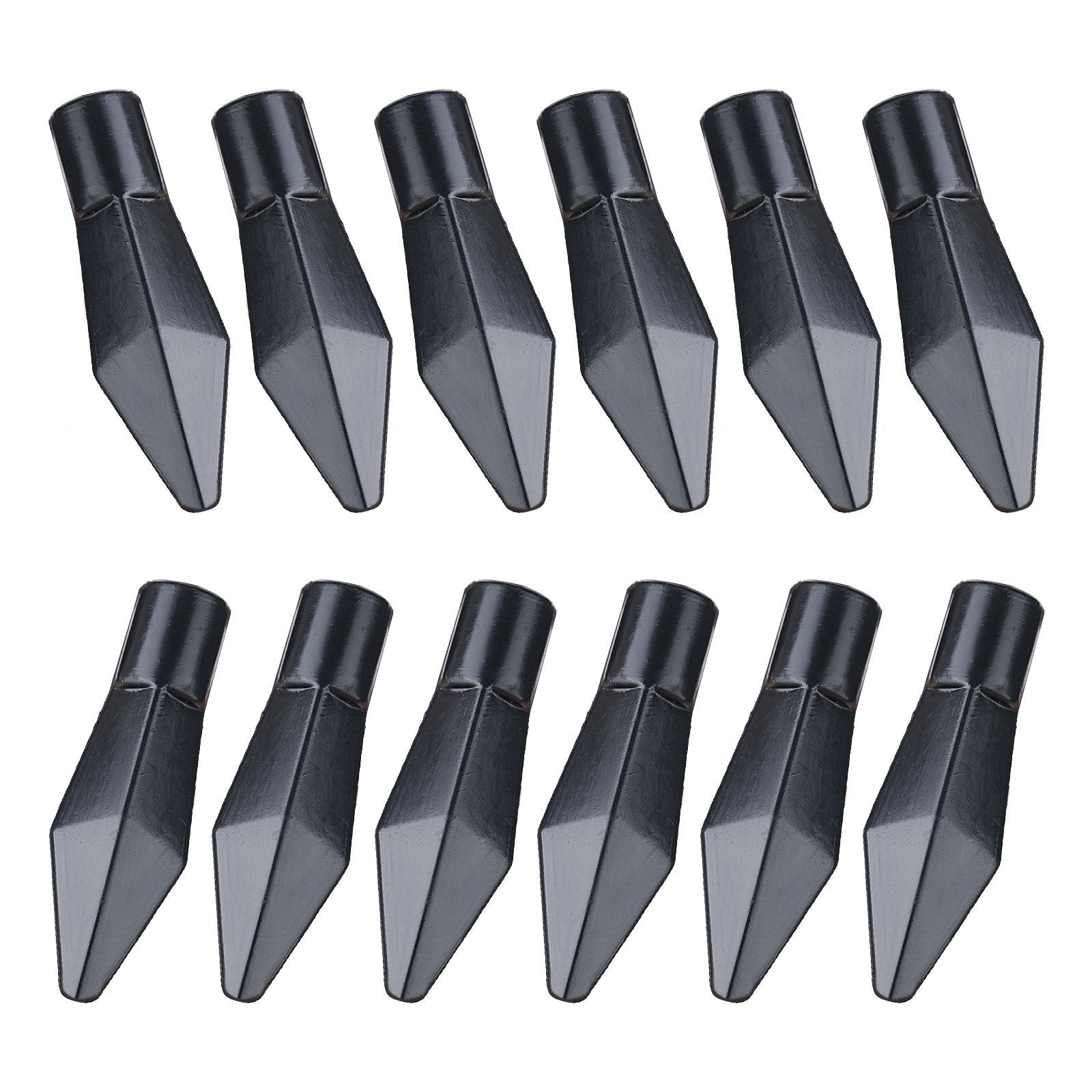 12Pcs Rubber Soft Arrowheads Archery Replacement Broadhead Safety Arro ...